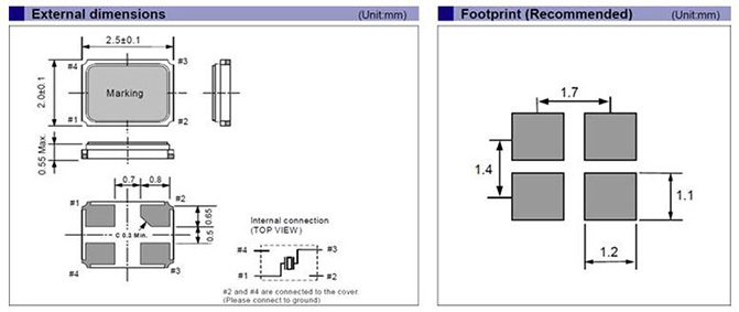 FA-20H Series Miniature MHz Crystal - Epson | DigiKey